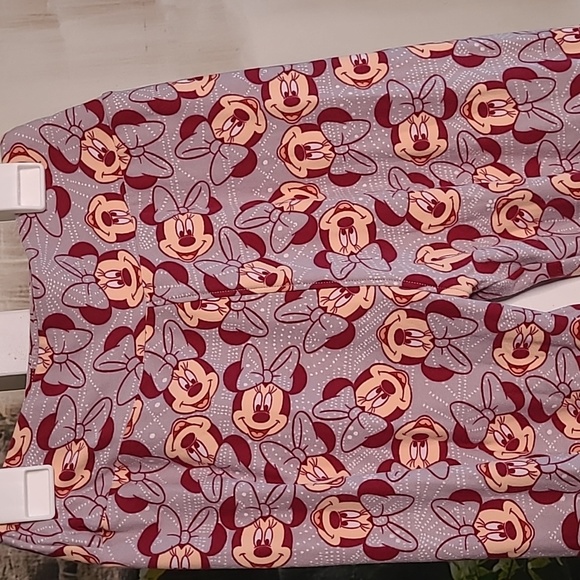 LuLaRoe | Bottoms | Lularoe Disney Minnie Mouse Tween Stretchy Leggings ...